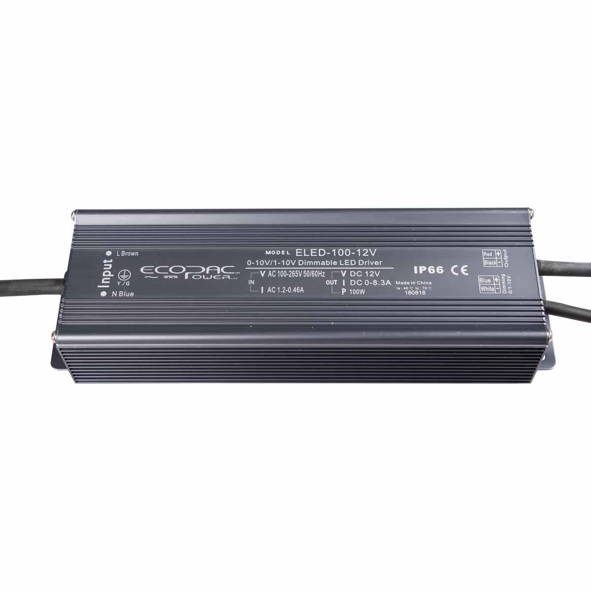 0-10v Dimable PSU 100 Watt 24VDC | TLS Lighting | LED & Control