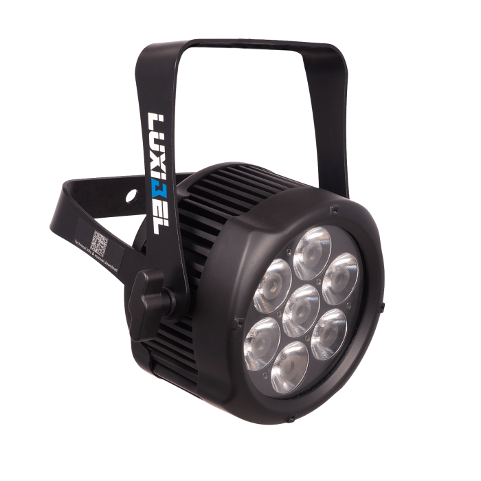 LED par small - 7x 15W - 15? - IP65 - omega bracket | TLS Lighting